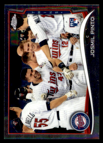 2014 Topps Chrome Josmil Pinto Rookie #24 Minnesota Twins | eBay