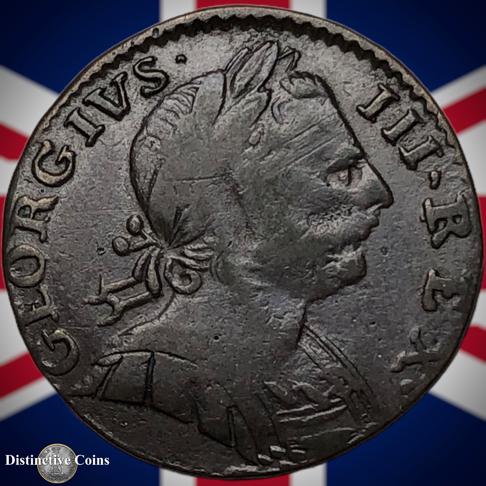 Great Britain 1771 Farthing 1/4d GB3187 | eBay