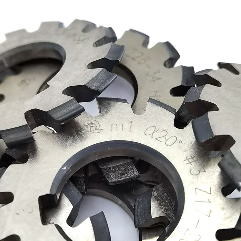 8pcs HSS M1 Gear Cutter Diameter 22mm PA20° 20 Degree #1-8 Involute ...