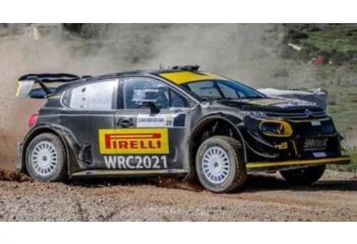 1/43 Citroen C3 Saintloc Racing Rally Sardegna 2020 Pirelli Tires Test ...