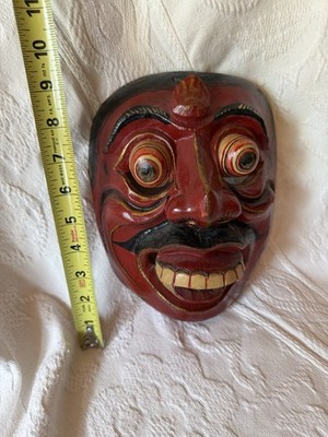 Pacific Islands & Oceania - Wayang Topeng Mask Maschera Vintage Ethnic