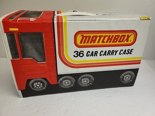 Matchbox 36 Car Carry Case W/ Trays + 36 Vintage Cars Lesney 1980s | eBay
