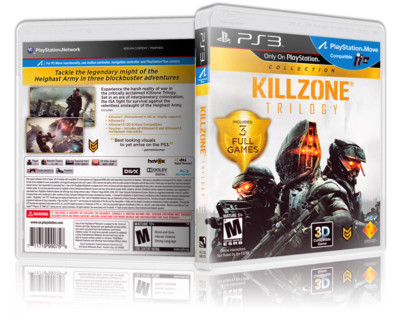 Killzone Trilogy - Replacement PS3 Cover and Case. NO GAME!! | eBay