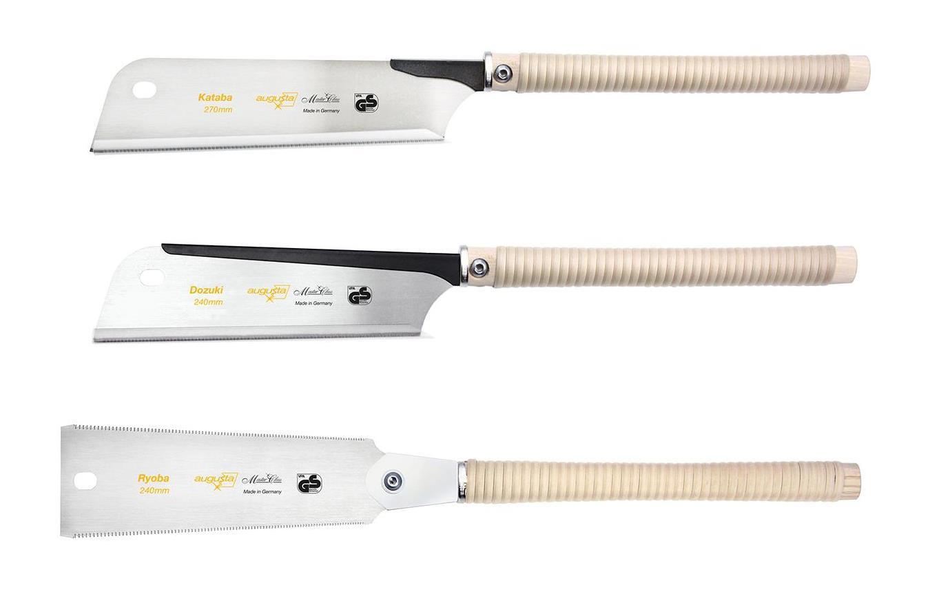 Augusta | Japansäge 3-tlg Set | Kataba Dozuki Ryoba | Handsäge Japan ...