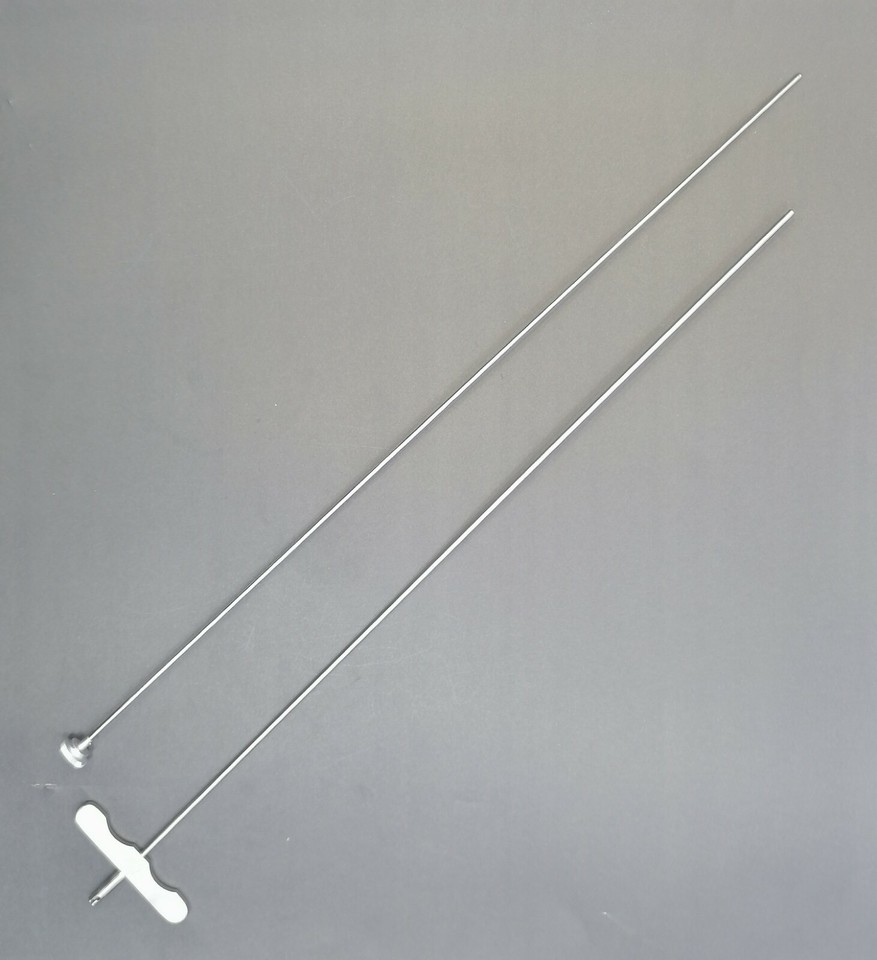 VP Shunt Passer Introducer Trocar hydrocephalus W/ Luer Lock Connector ...