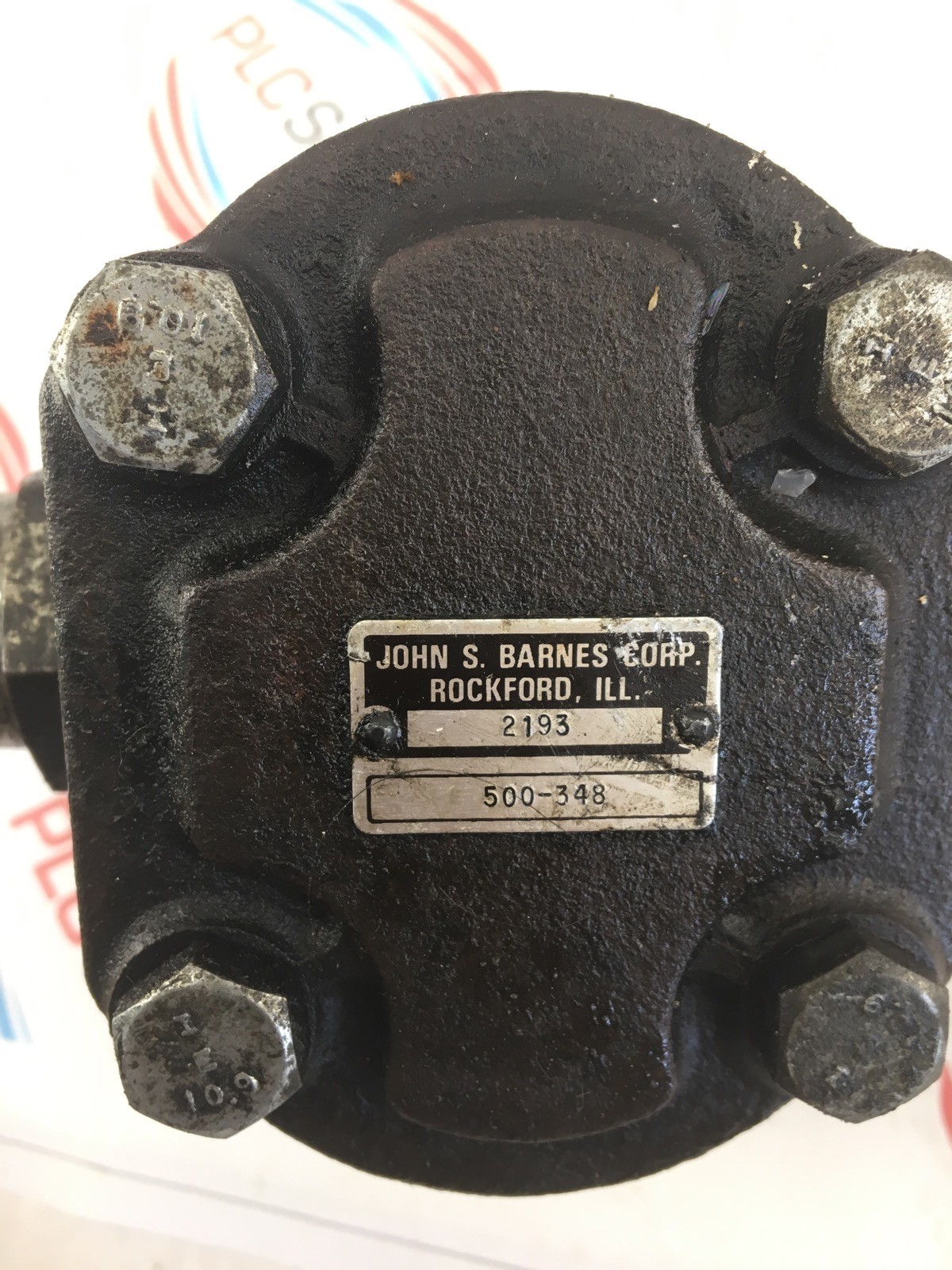 JOHN S. BARNES 2193 HYDRAULIC PUMP 500-348 | eBay UK