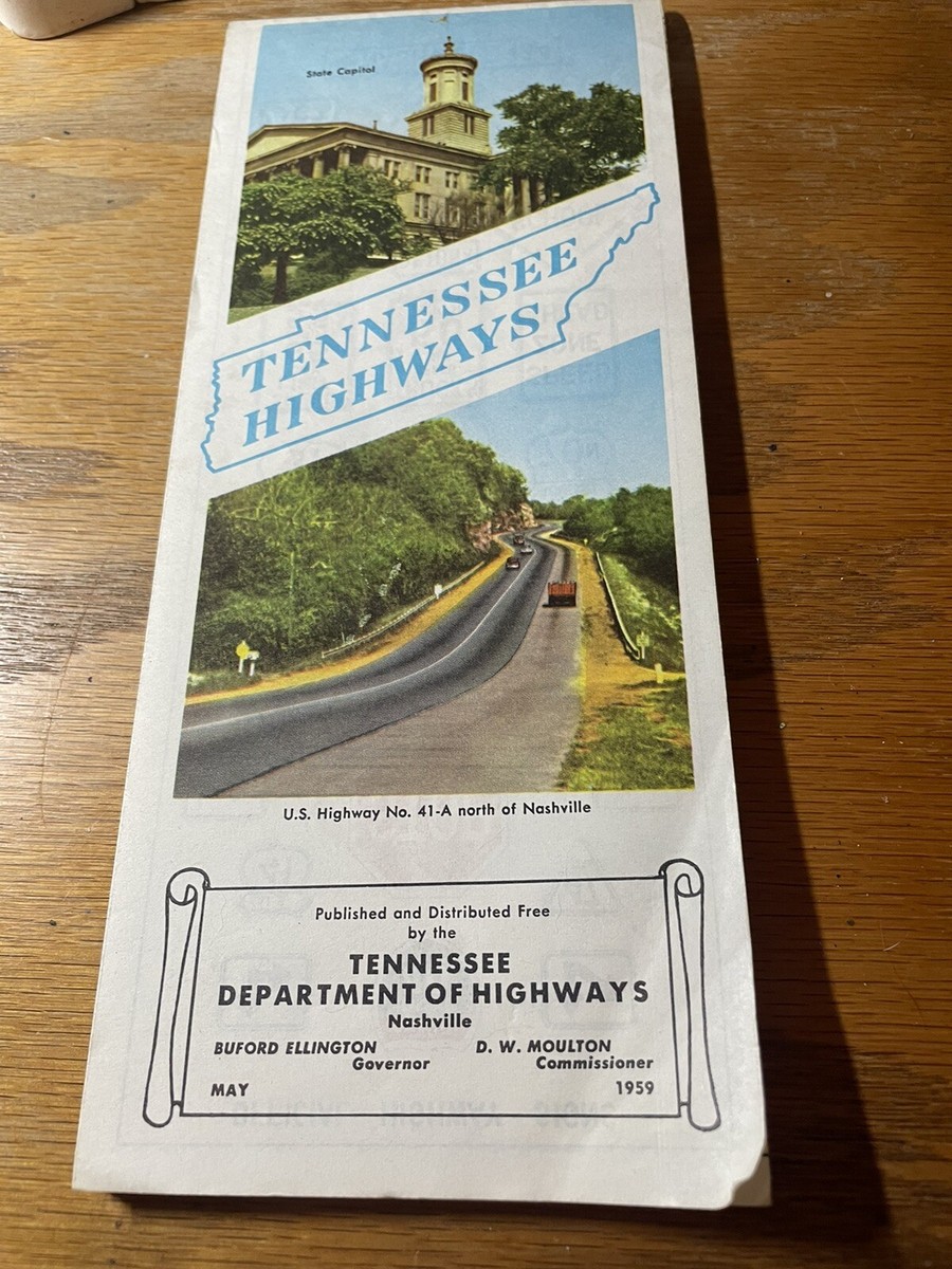 Full Map Of Tennessee State And Interstate Hwys General Highway And