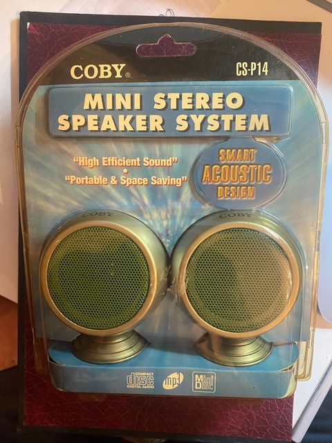 Coby CS-P14 Computer Speakers for sale online | eBay