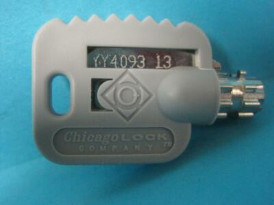 Chicago Lock System64 ACE Tubular Cylinder Vending Store Toolbox KEY ...
