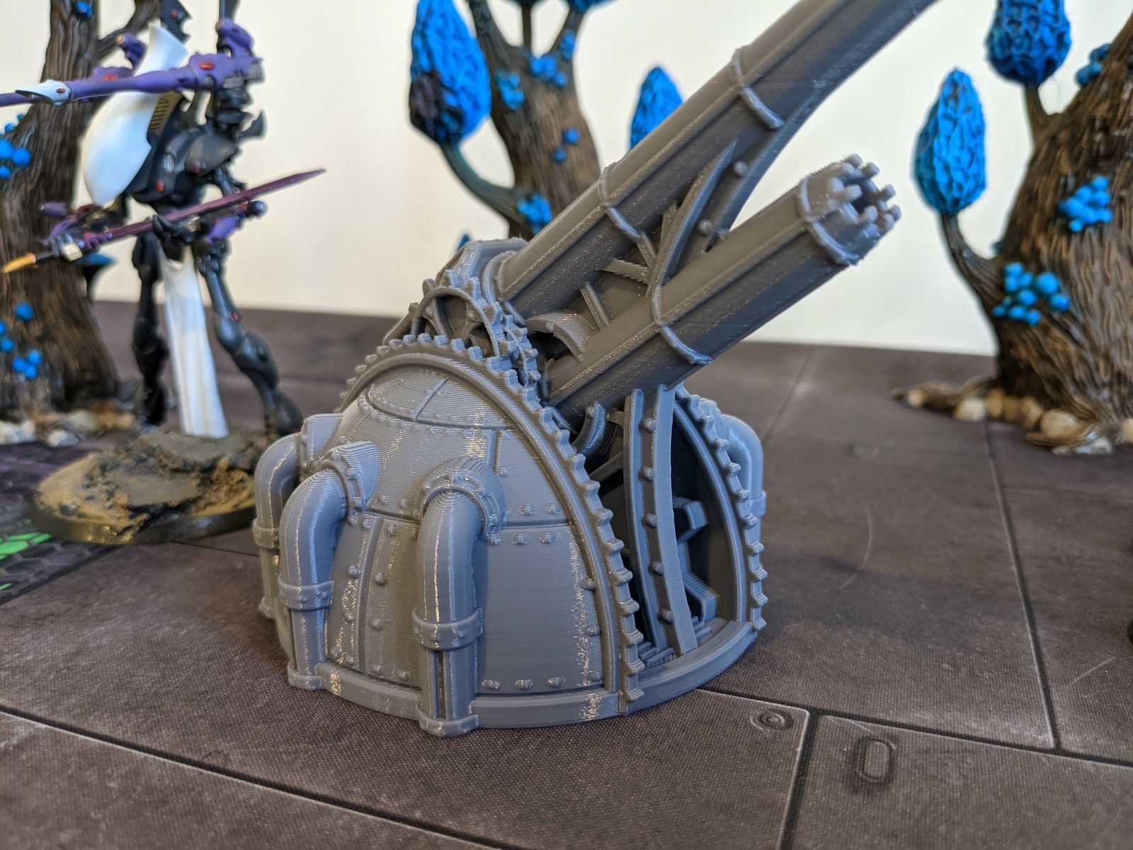 Warhammer 40k Terrain Planet Defence Orbital Gun Scenery - Warlayer ...