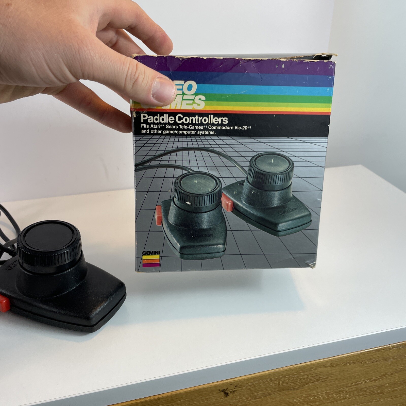 1983 Gemini Atari Commodore Sears Video Game Paddle Controllers 2 ...