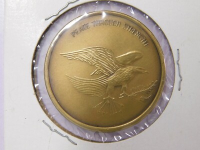 1978 “Peace Through Strength” Bronze Medal - FF210 | eBay