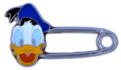 Donald Duck Safety Pin Collection Individual Disney Park Trading Pin ...