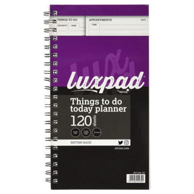 Silvine Luxpad Things To Do Today Pad Planner 120 Sheets Appointments ...