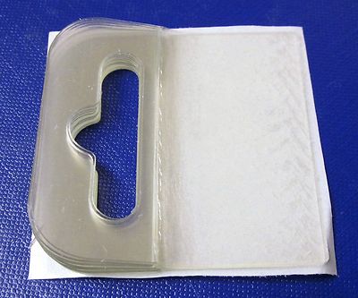 Strong Self Adhesive FLEXI EURO HANG TAB, Euro Slot,Hook, Hang Tabs ...