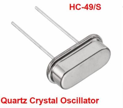 4.433Mhz 4.433 Mhz QUARTZ CRYSTAL OSCILLATOR HC49/S (Qty 25) * NEW * | eBay