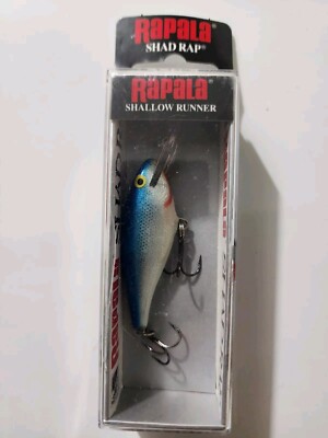 Rapala SHAD RAP 5 SR-05 B BLUE NEW IN OPEN BOX | eBay