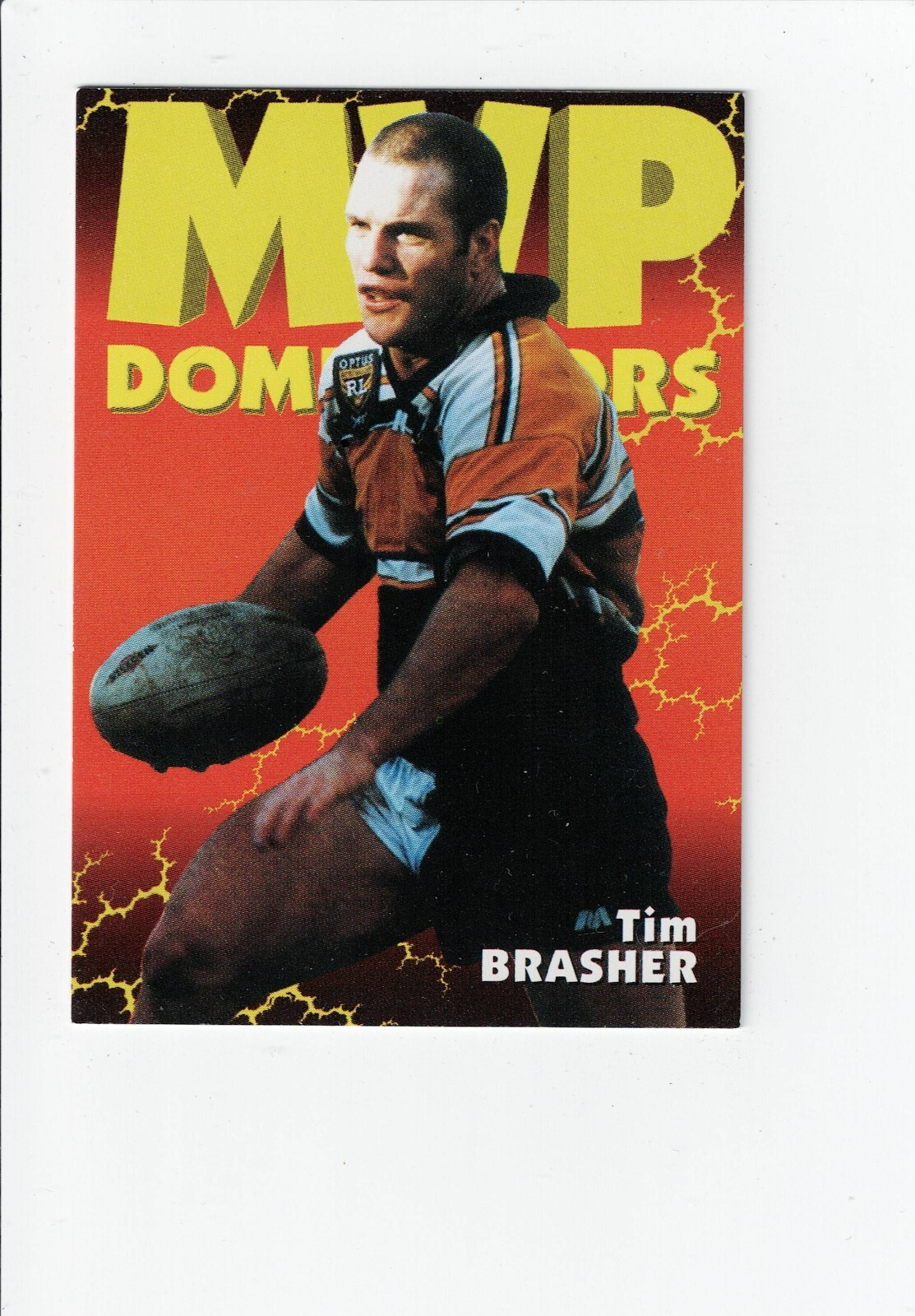 1997 Dynamic Rugby League Tim Brasher MVP Dominators #79 | eBay Australia