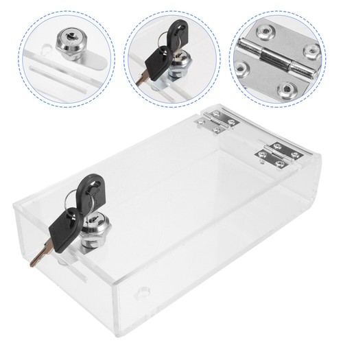 Mobile Phone Lock Box Transparent Design For Secure Storage Locking | eBay