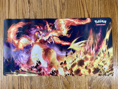 Pokemon TCG Charizard Fire Blast Long Computer Mousepad Mouse Mats. | eBay