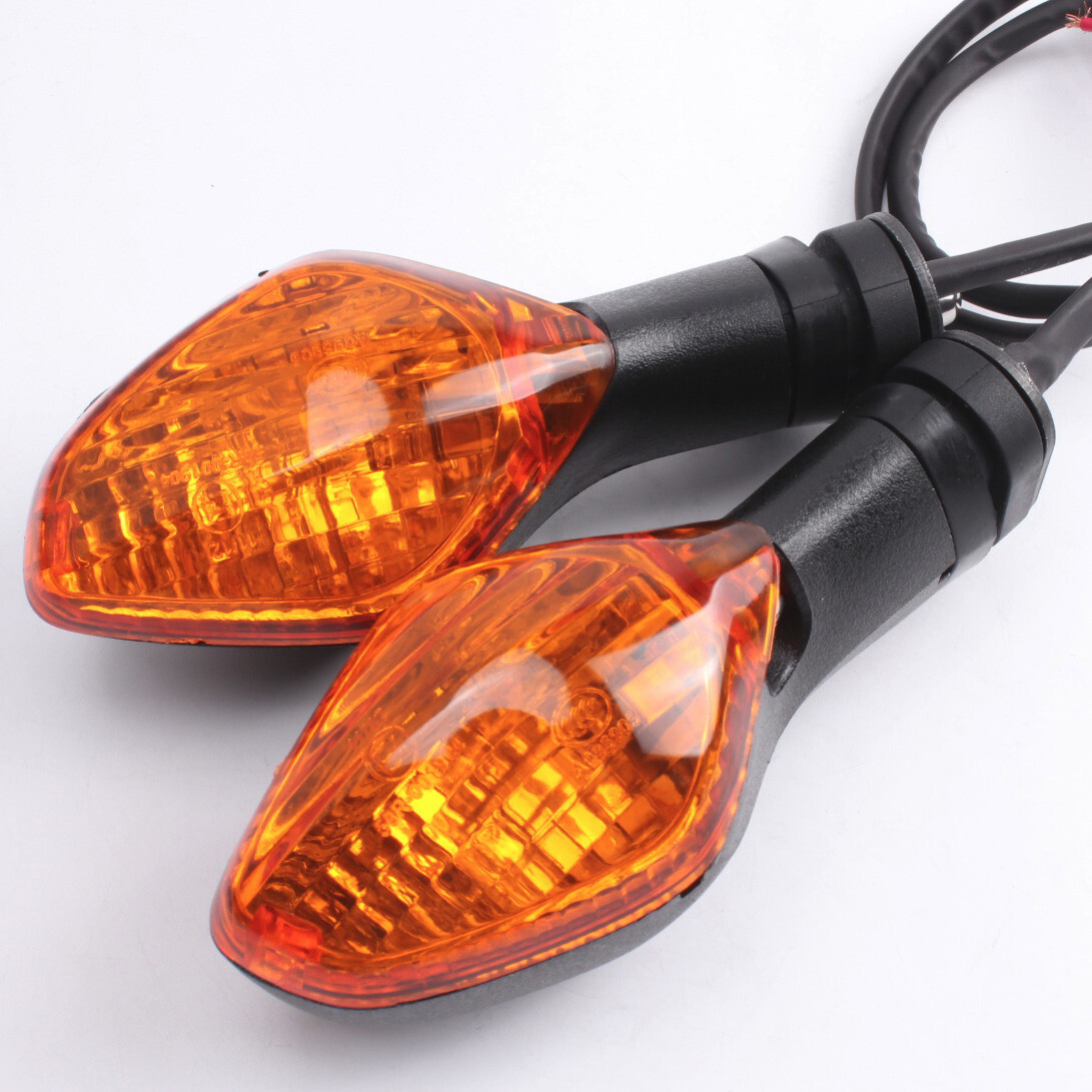 Motorcycle Front TURN SIGNAL Set for HONDA GROM125 2017/18/19/20 Yellow ...