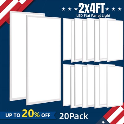 2x4 LED Panel Light Fixture,Drop Ceiling Flat LED Troffer Fixture,0-10V ...