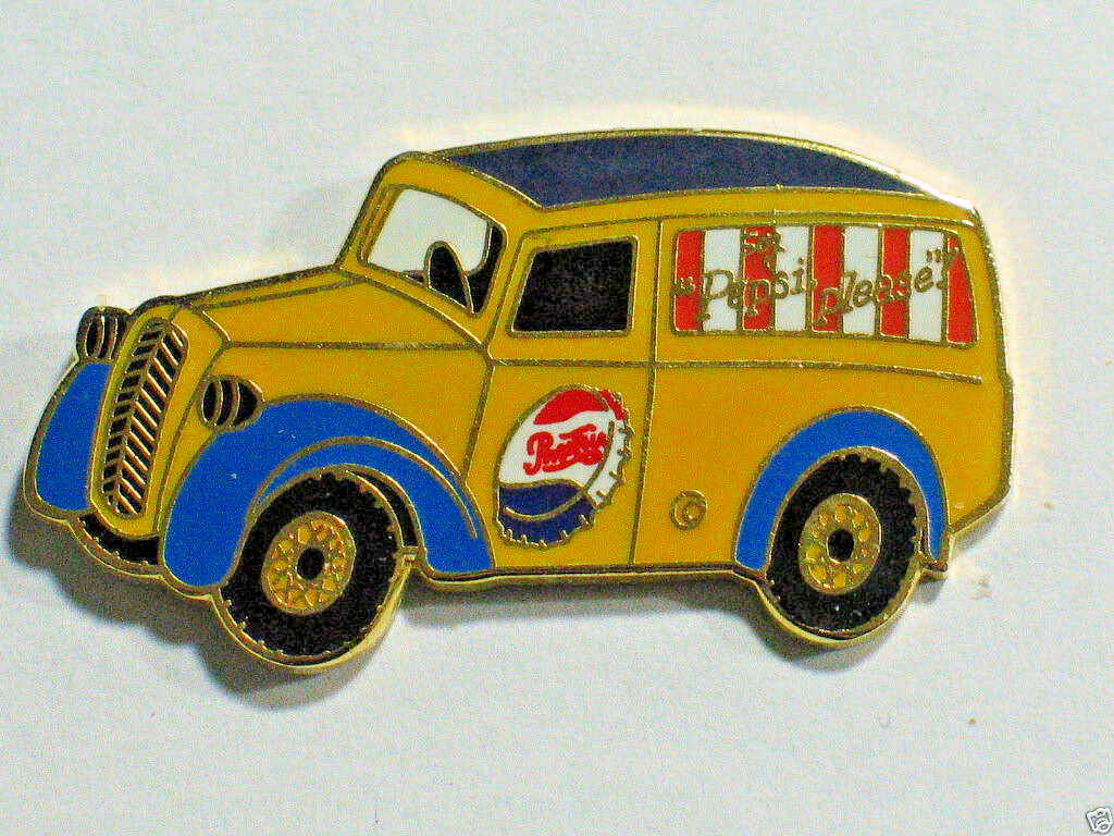 Pepsi Truck Pin _ Vintage Pepsi Panel Truck Advertizing Pin Badge (lg 1 ...