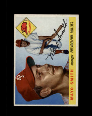 1955 Topps Baseball #130 Mayo Smith MG RC STARX 5.5 EX+ (CS133596) | eBay