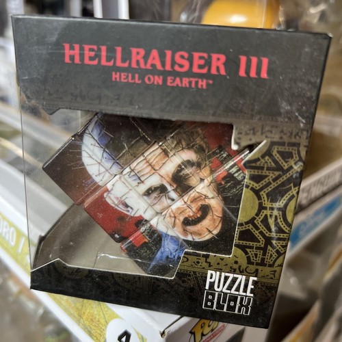 Mezco Toyz Puzzle Blox Hellraiser Pinhead Movie Combination Game Cube ...