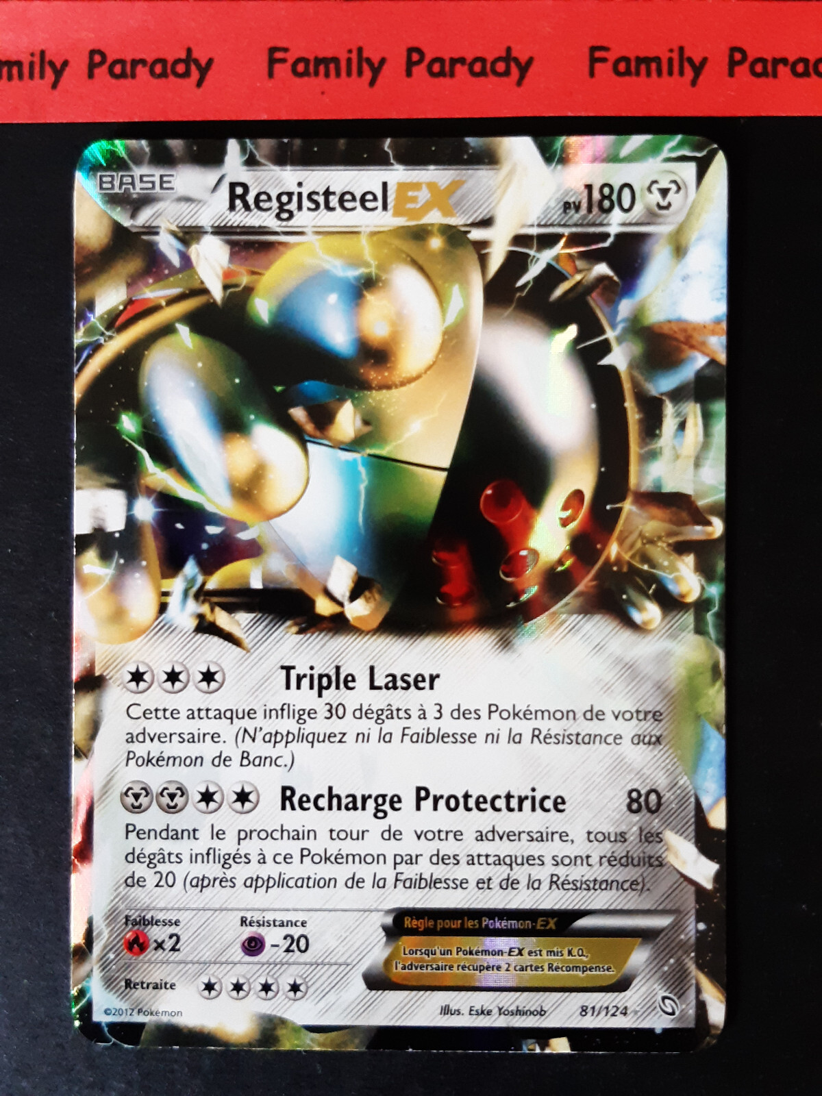 Registeel Ex Card