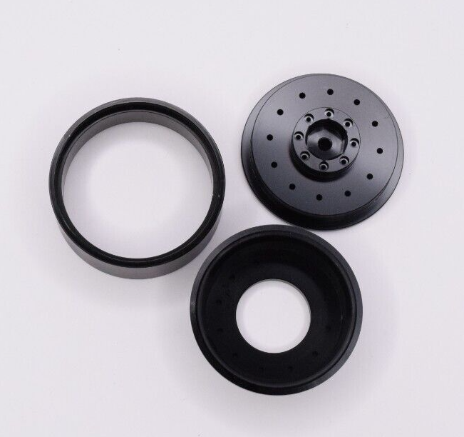 1 Spare Humvee 1.9 Internal Scale Beadlock Wheel RC4WD Z-W0119 Black No ...