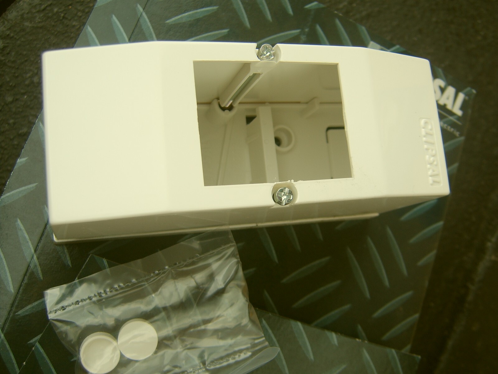 Clipsal 4CC2 2 Module Surface Mount Enclosure White IP20 | eBay Australia
