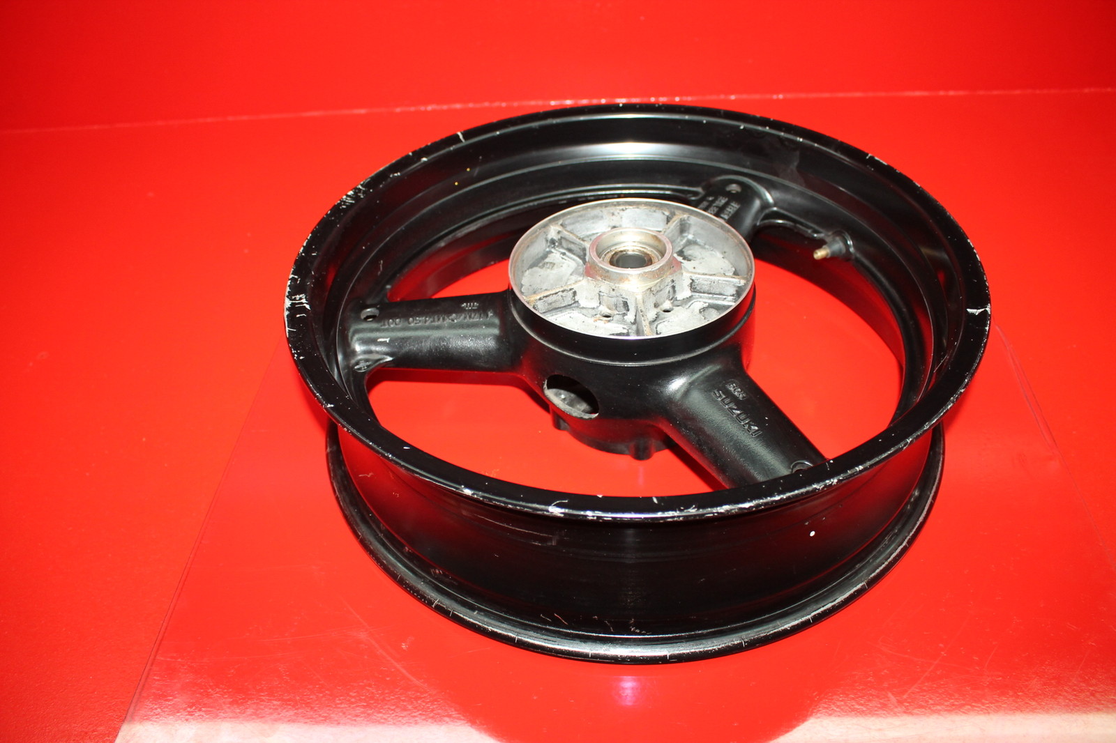 09 2009 SUZUKI SV650S SV 650 REAR BACK WHEEL RIM | eBay