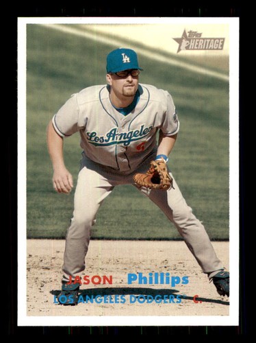2006 Baseball Topps Heritage Jason Phillips Los Angeles Dodgers #230 | eBay
