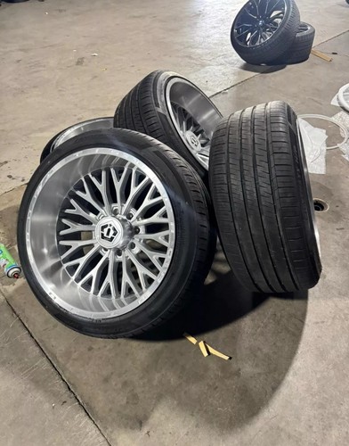 22x12 TIS 565BSM WHEELS RIMS 31" HT TIRES FORD RANGER LARIAT XLT 6x139 ...