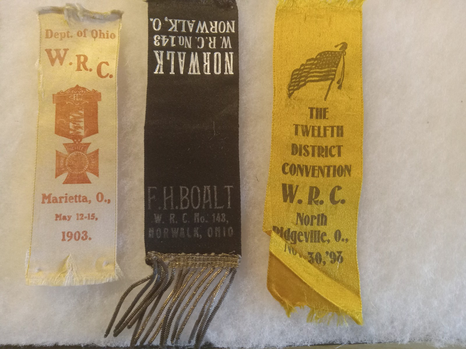 OHIO WRC AUX GAR CIVIL WAR NORWALK MARIETTA RIDGE RELIEF CORPS REUNION ...