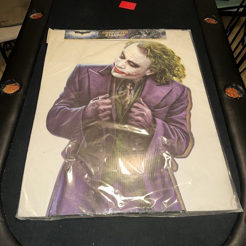 Heath Ledger Joker Standee Standup Batman The Dark Knight Ultra Rare ...