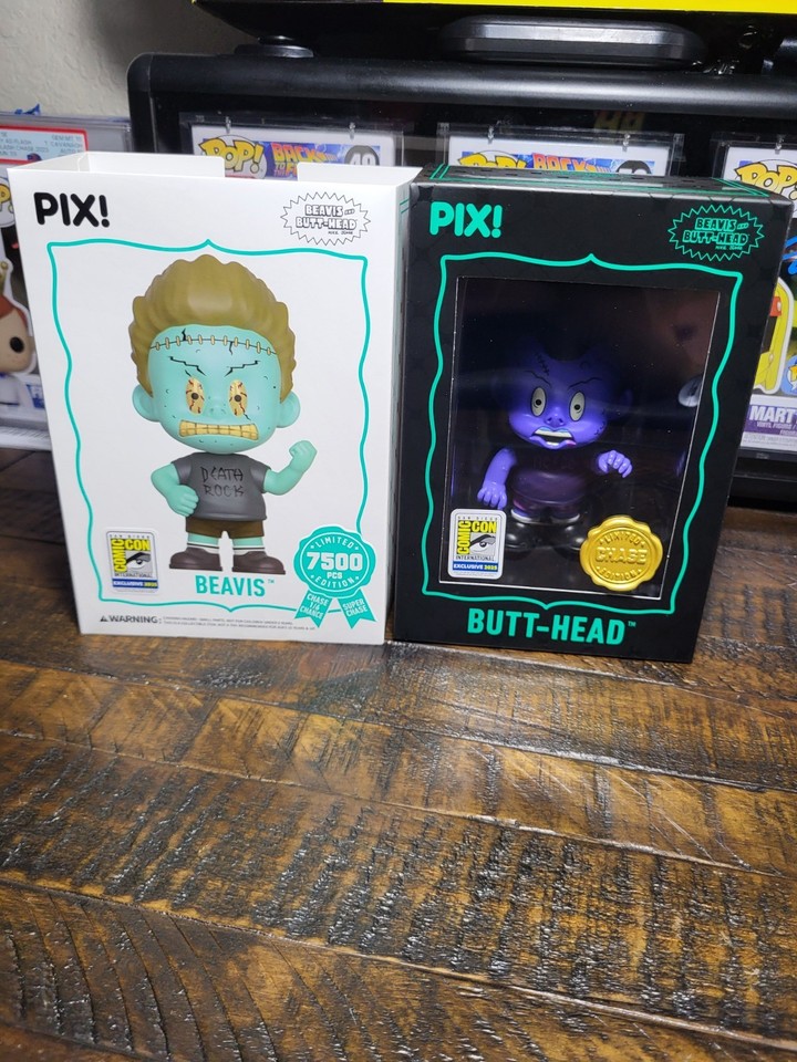 THRILLJOY PIX! 2025 SDCC - Butt-Head LE CHASE Exclusive - Beavis And ...