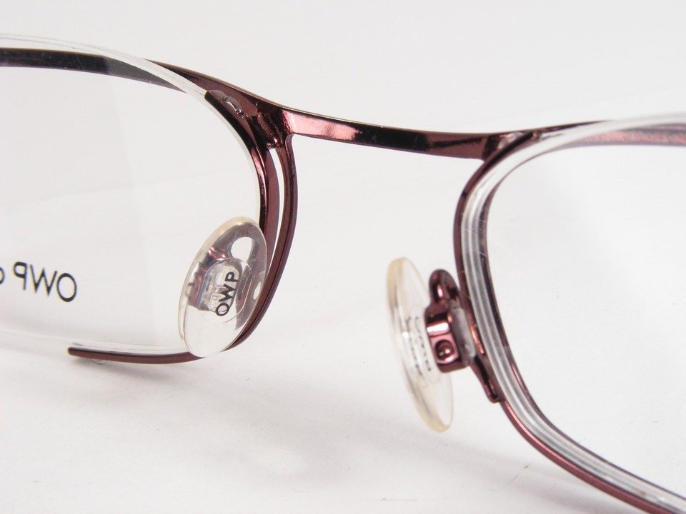 OWP design 1622 267 EGGPLANT /DARK GREY UNIQUE EYEGLASSES 53-20-140mm ...