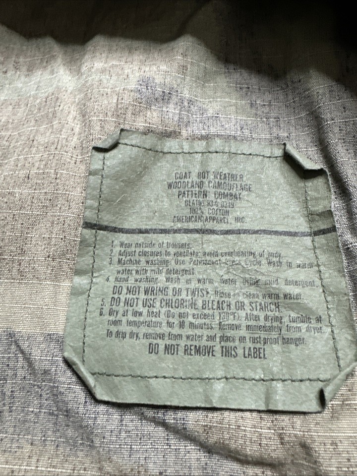 CAG MODIFIED BDU WOODLAND SHIRT M81 RAID MOD DELTA M Special Forces ...