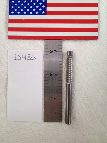 1 NEW FALCON / SGS 1/4" (.250) SHANK CARBIDE PILOT BURR. SINGLE CUT SA ...