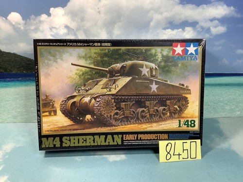 Tamiya Model Kit #32505: M4 Sherman, Early Production, 1/48 Scale ...