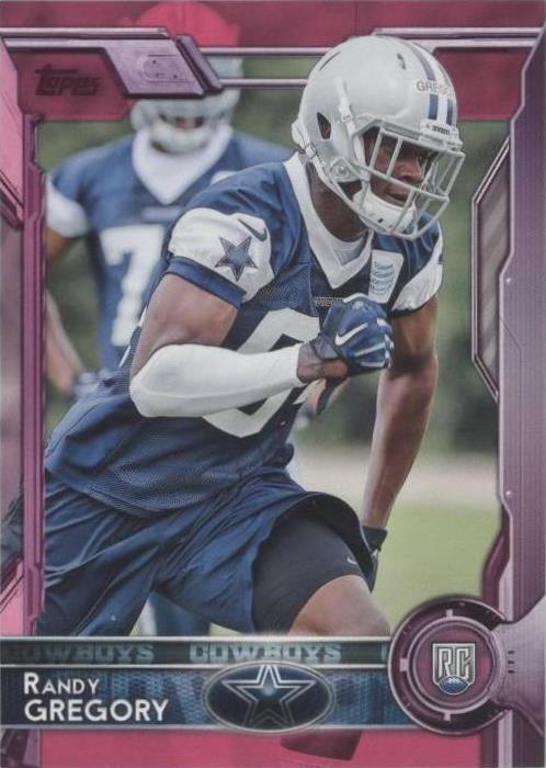 2015 Topps - Rookie Randy Gregory #486 BCA Pink /499 (RC) for sale ...