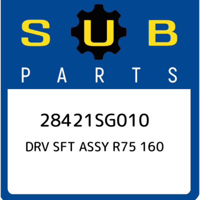 28421SG010 Subaru Drv sft assy r75 160 28421SG010, New Genuine OEM Part ...