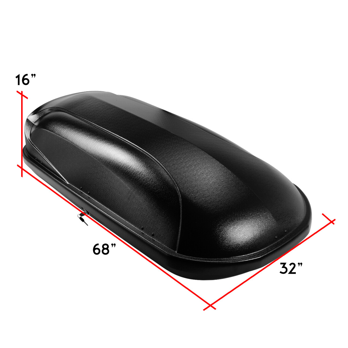 FOR 2005-2010 HONDA ODYSSEY ROOF RAIL CROSS BAR+CARGO BOX BAGGAGE ...