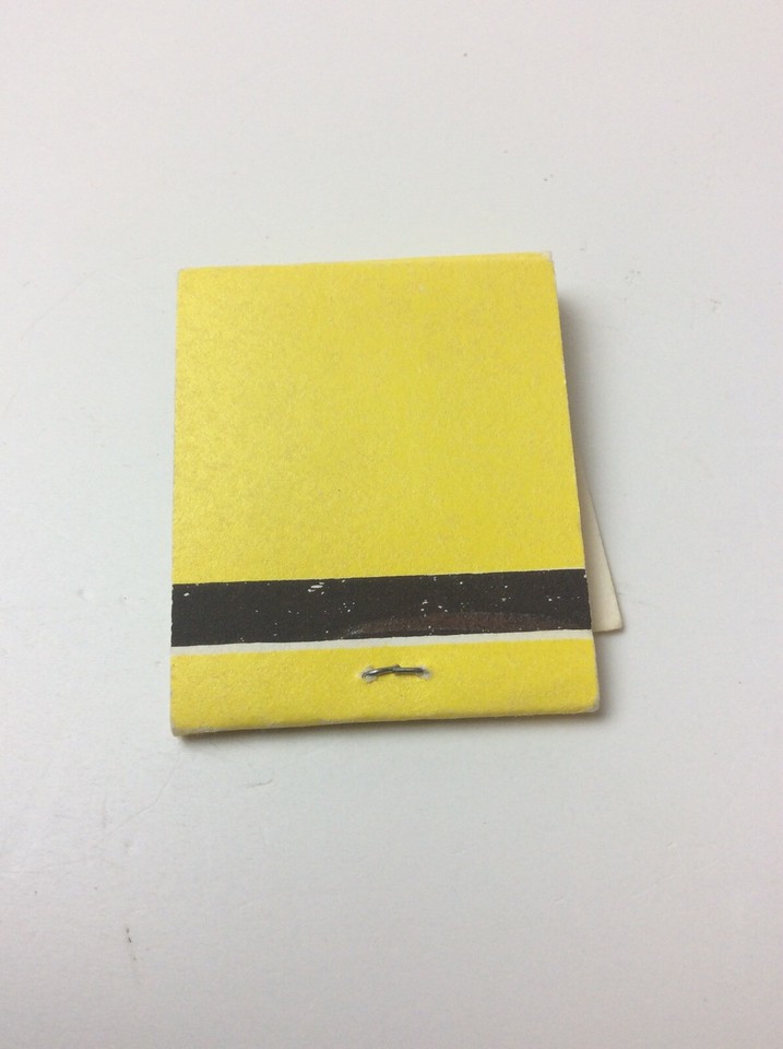 Vintage Plain Yellow Matchbook Matchbox Matches Solid Color | eBay