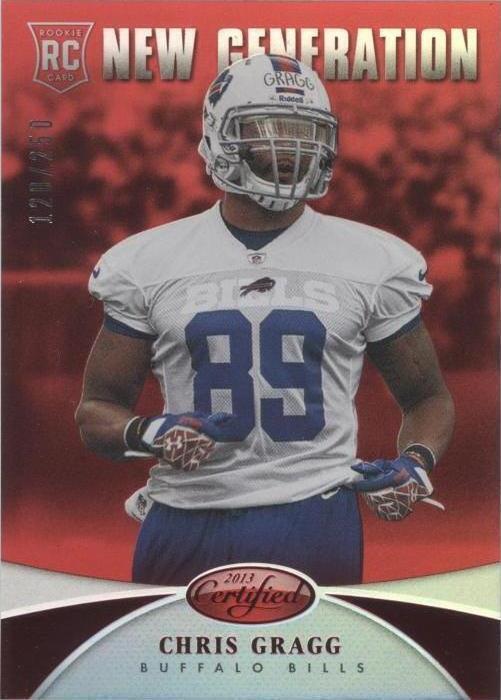 2013 Panini Certified - New Generation Chris Gragg #211 Mirror Red /250 ...