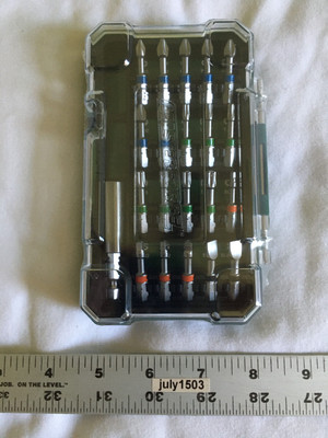 (1) NEW Masterforce 21-pc Impact Drive Bit Set - Includes Magnetic Bit ...