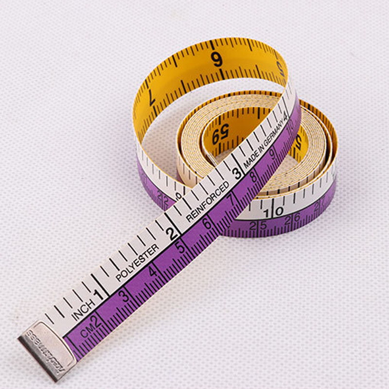 60in Soft Sewing Ruler Meter Sewing Tape Measure Body Clothes Ruler ...