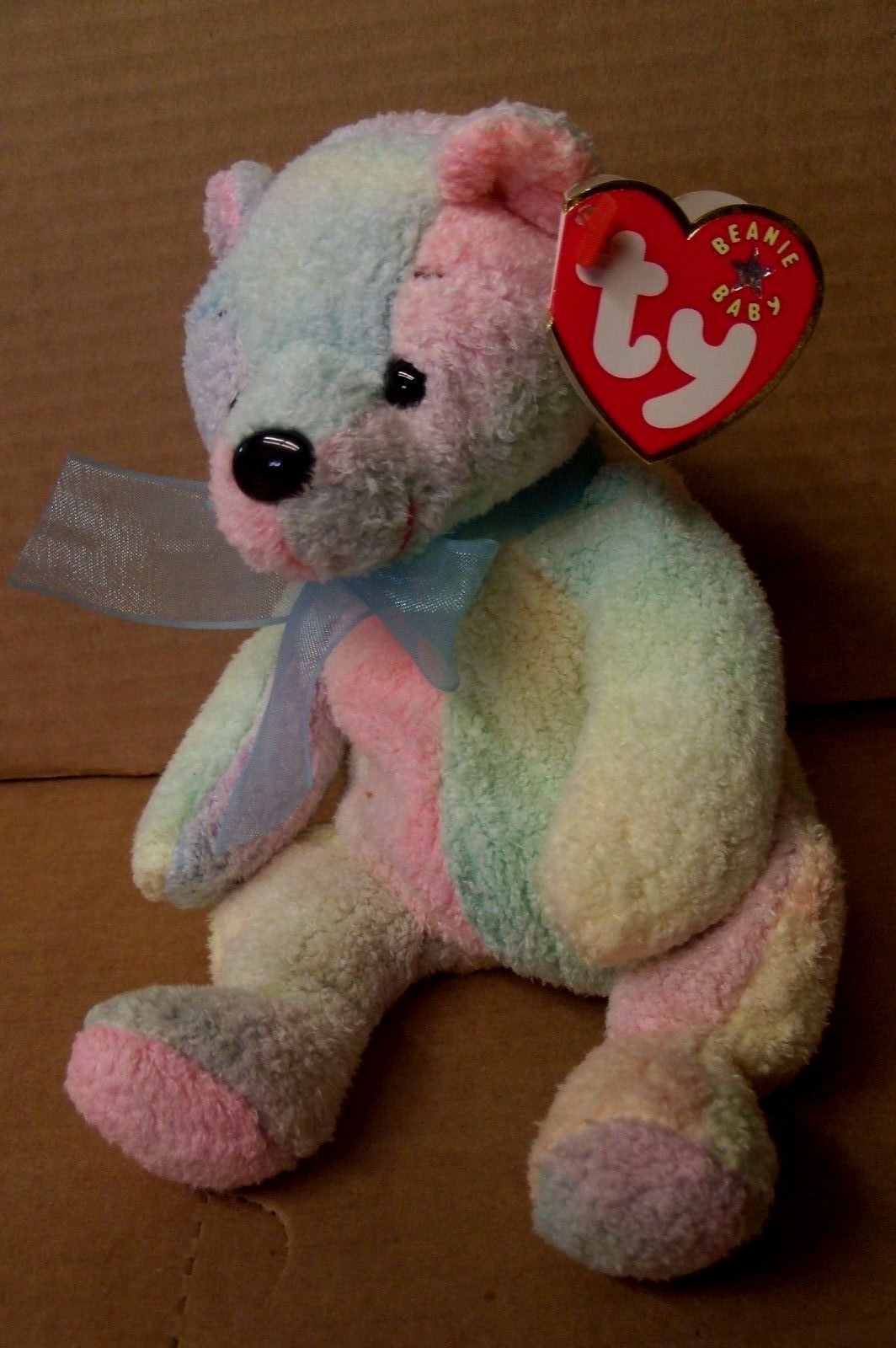 TY 2000 BEANIE BABIES BABY RETIRED MELLOW THE BEAR *MWMT* | eBay